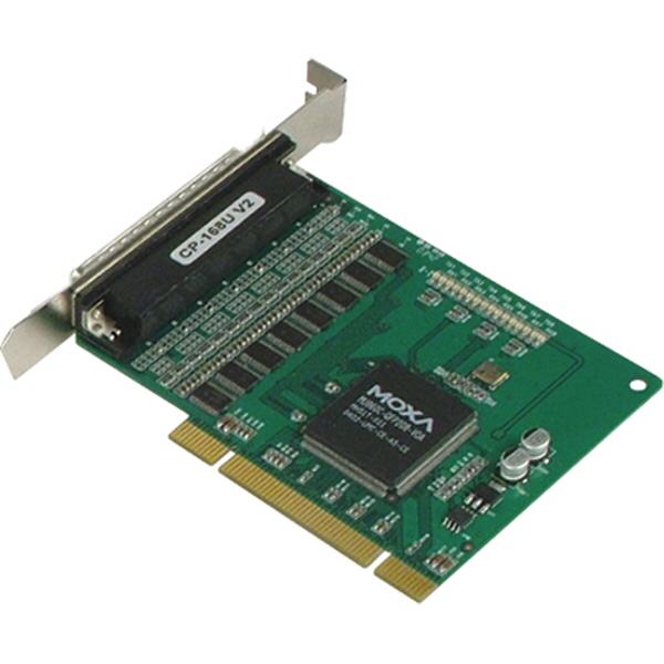 MOXA CP-168U V2 8포트 RS232 유니버셜 PCI 시리얼카드 (케이블 별도)
