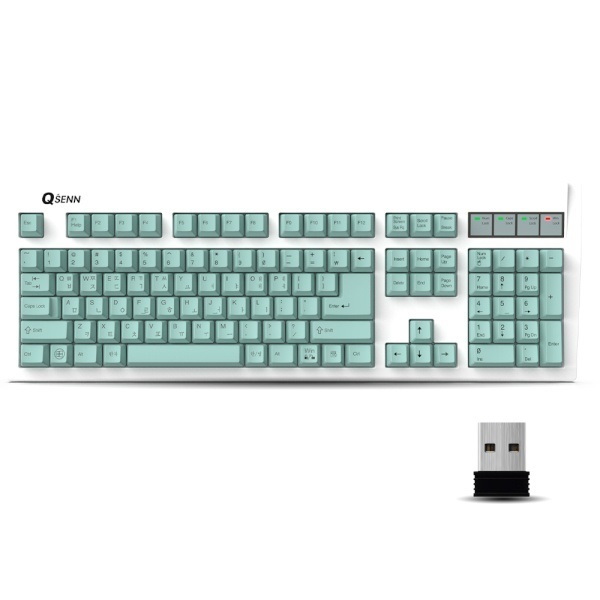 QSENN SEM-DT35W 무선 (민트) 멤브레인 키보드 :: 컴퓨터 전문 쇼핑몰 가이드컴