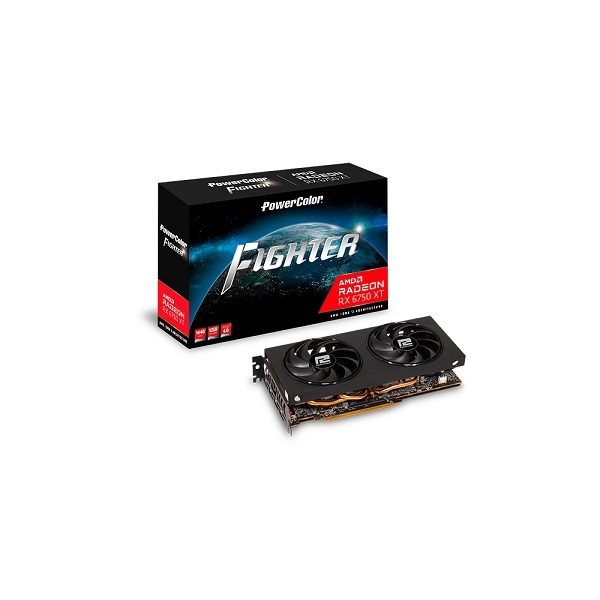 PowerColor 라데온 RX 6750 XT Fighter D6 12GB 대원씨티에스 그래픽카드 :: 컴퓨터 전문 쇼핑몰 가이드컴