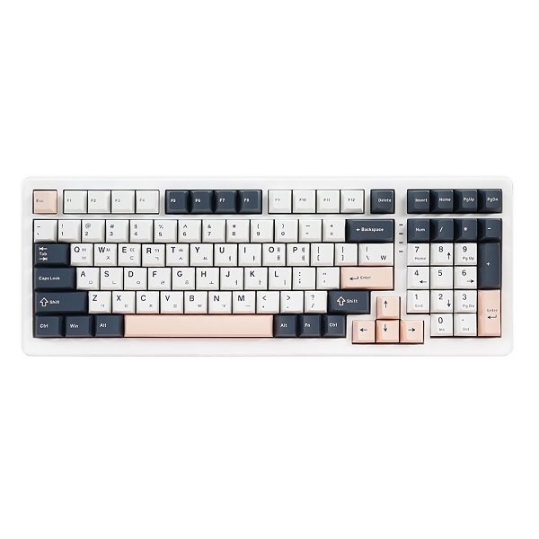 QSENN Q99 PBT 풀윤활 가스켓 유무선 기계식 키보드 화이트 (애플민트축) V1 :: 컴퓨터 전문 쇼핑몰 가이드컴