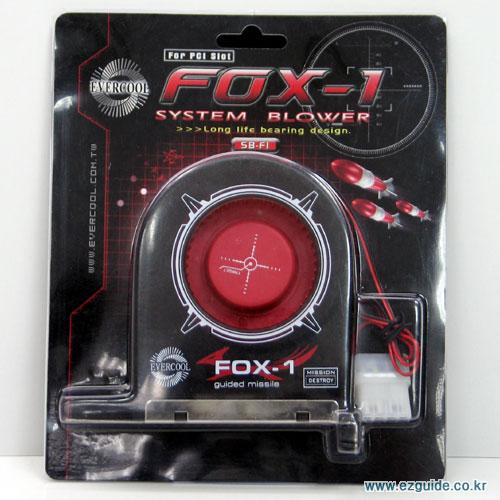 EVERCOOL FOX-1 시스템쿨러 PCi 슬롯용 시스템 쿨러